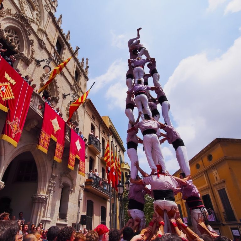 The Human Towers of Tarragona - Trazee Travel